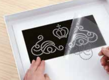 Pfaff. Rinestone 7 transfer sheet