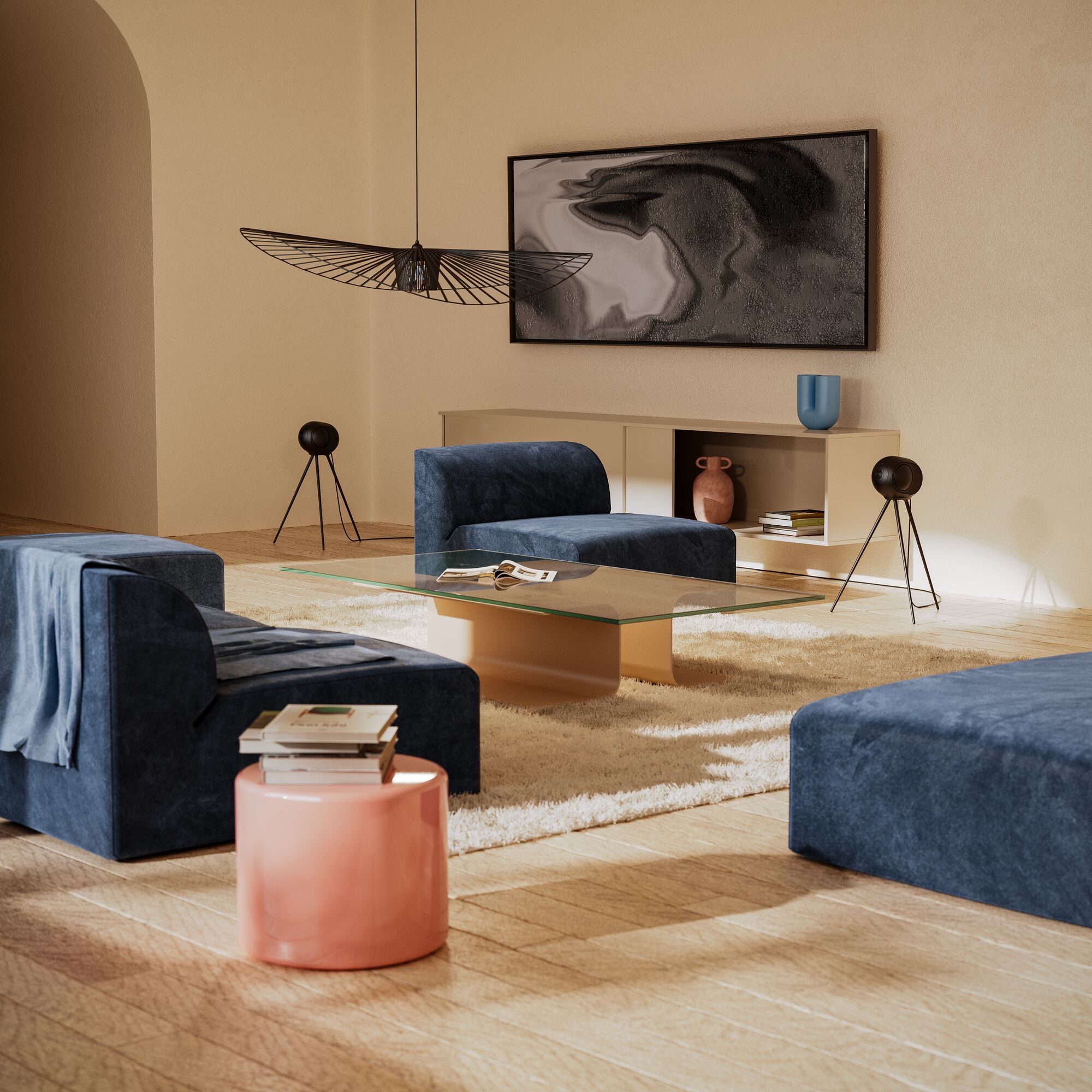 Pfaff. Devialet gólfstandur - sýnishorn úr verslun